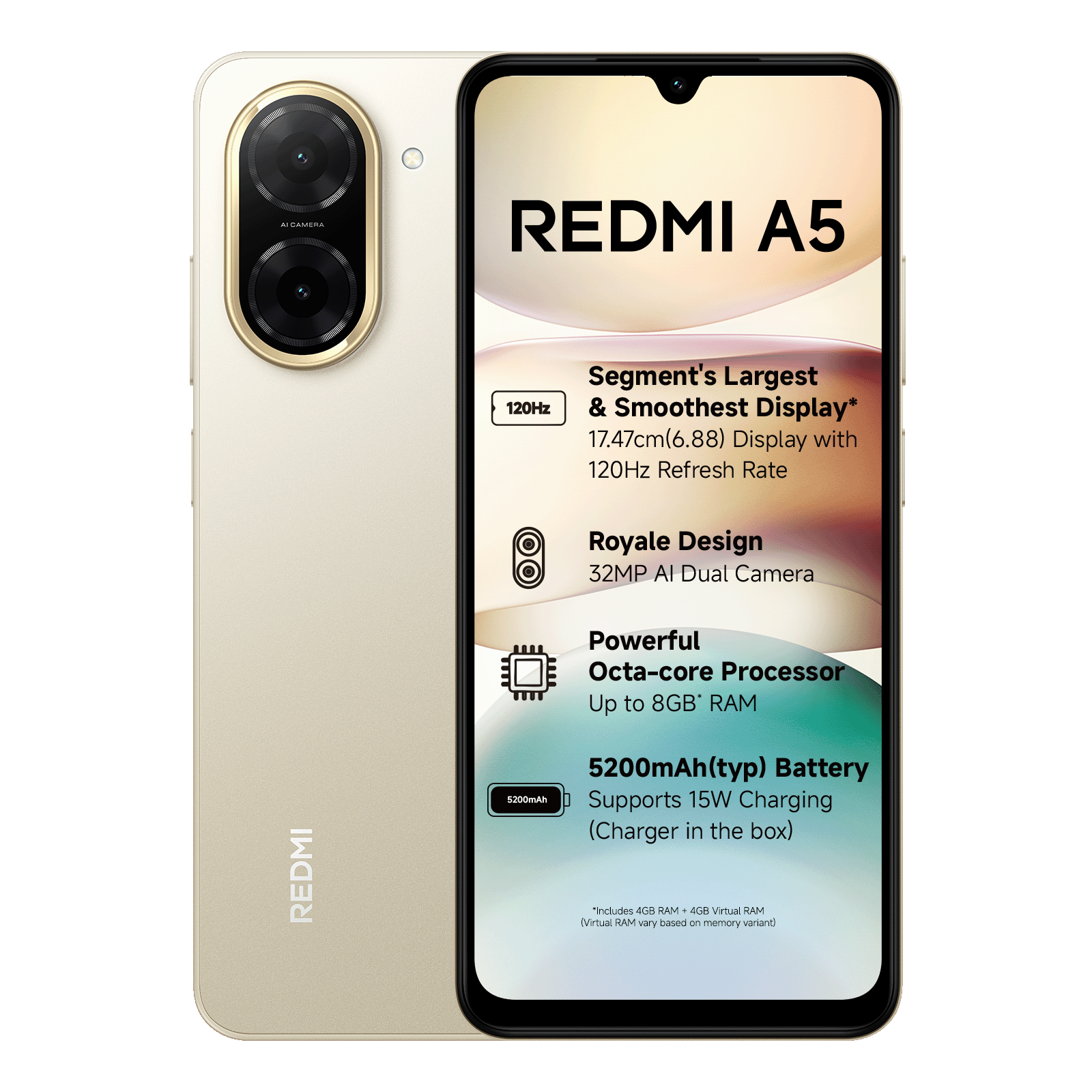 Redmi A5 | Price & Specifications | Xiaomi India